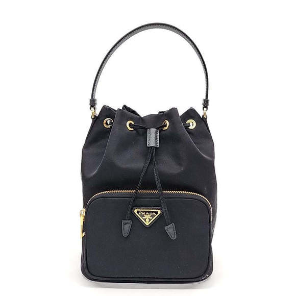 Prada | Bags | Prada Renylon Bucket Totecrossbody Bag Bh38 | Poshmark